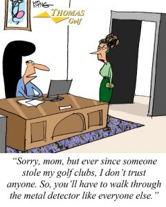 Metal Detector Golf Joke